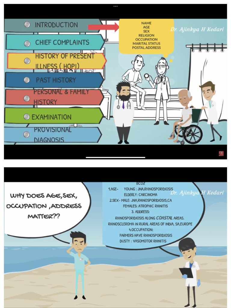 ENT Nose History | PDF