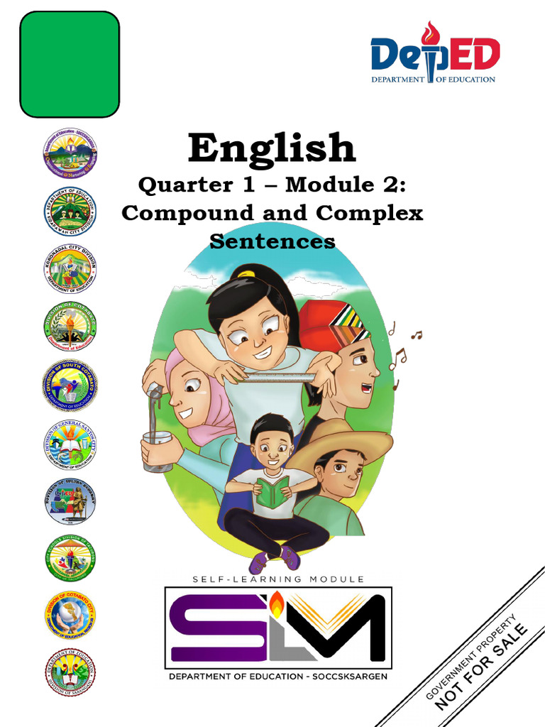Eng5 - q1 - Mod2 - Compund and Complex Sentence - v2 | PDF