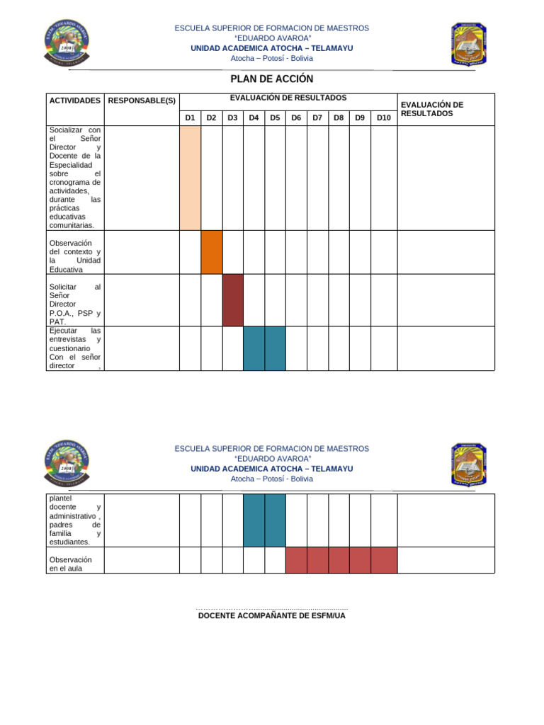 Plan de Accion-1 | PDF