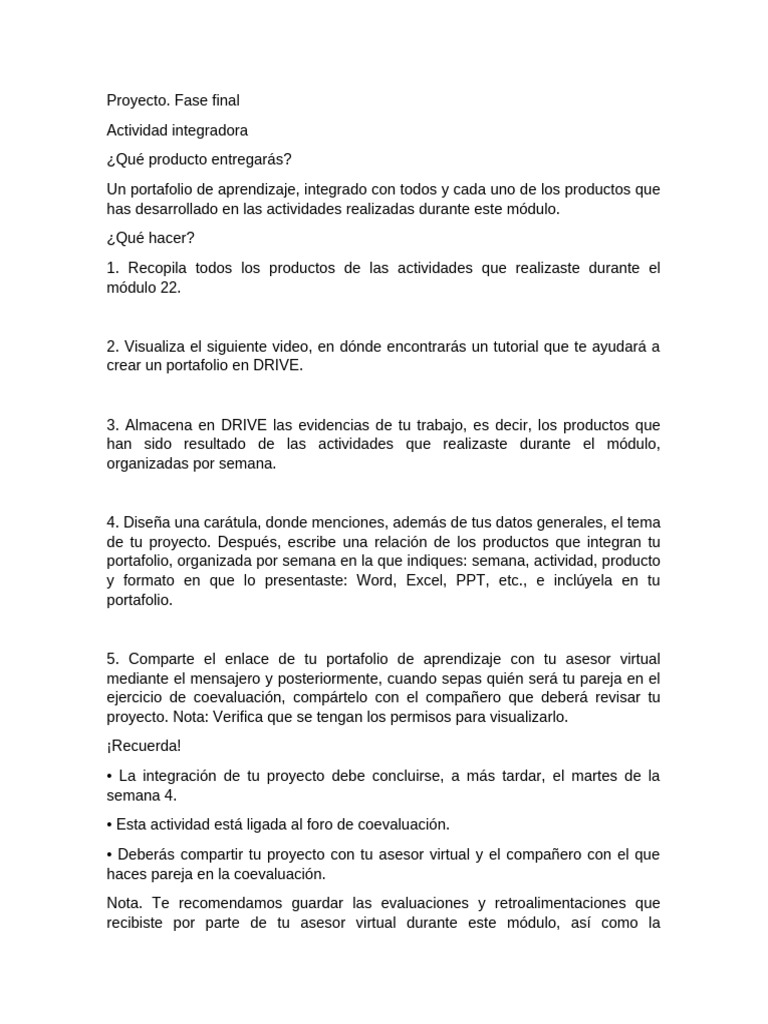 Proyecto final | PDF