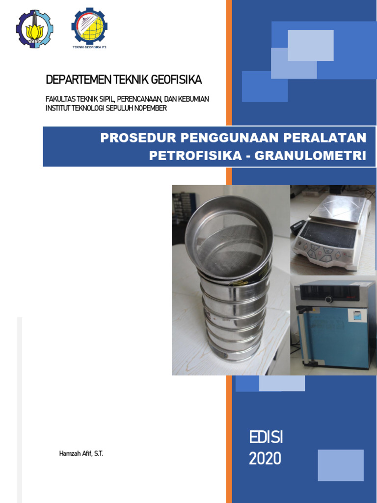 SOP Alat Granulometri | PDF