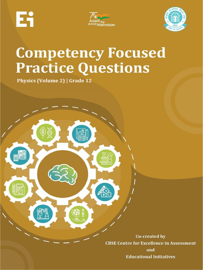 Competency Focused Practice Questions Physics_12Vol2 | PDF