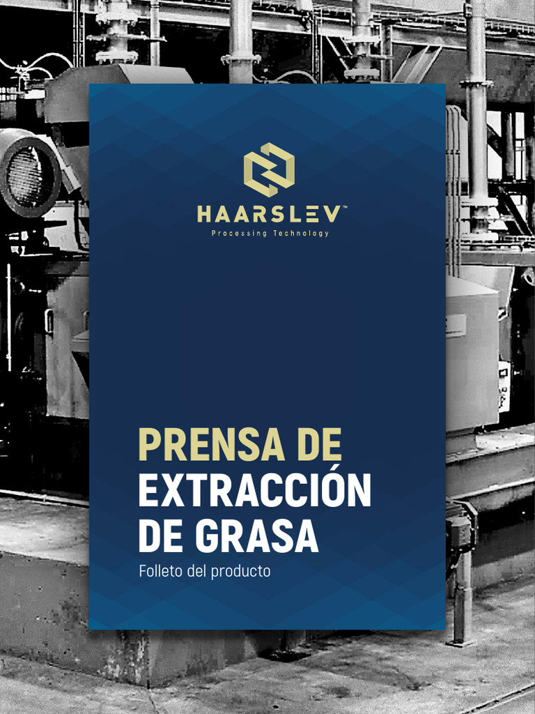 Prensa de extraccion de grasa | PDF