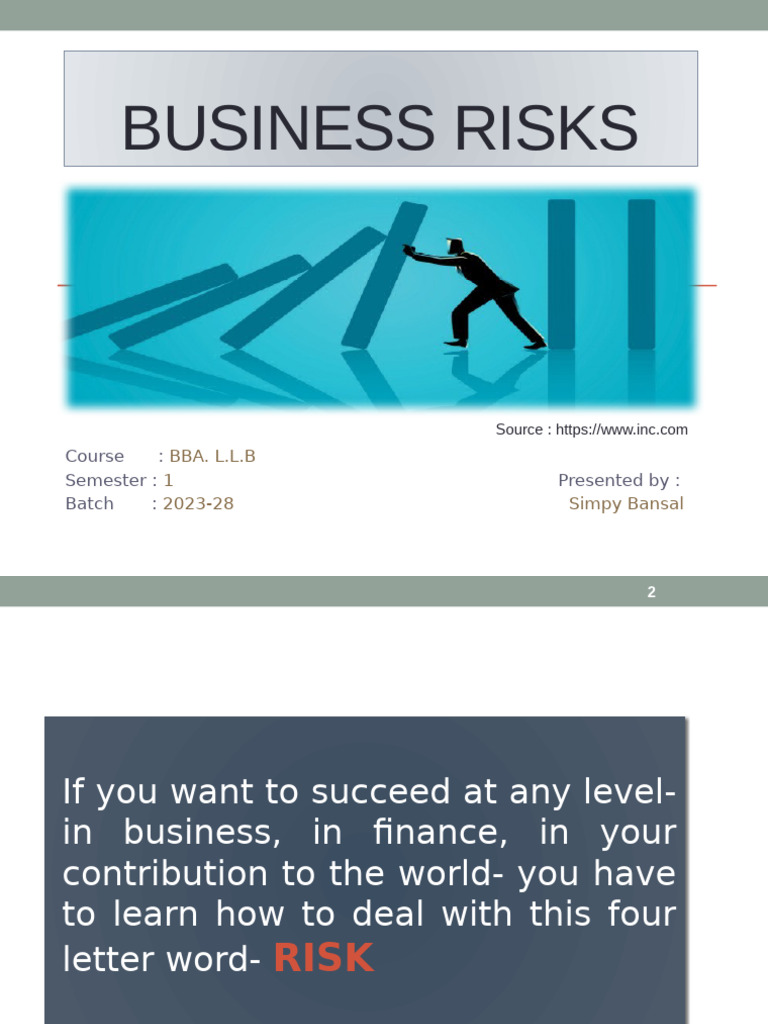 Risk | PDF