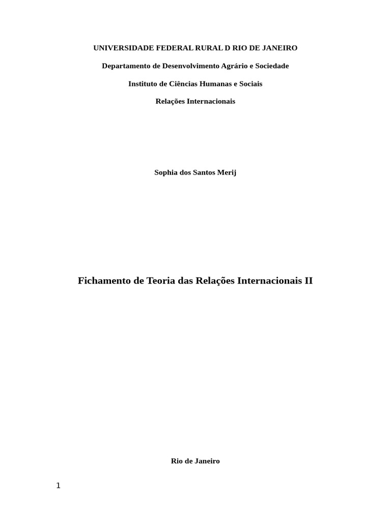 Fichamento 03.04 - Tdri 2 | PDF