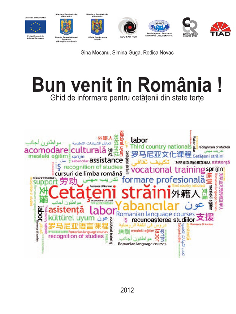 Ghid Bun Venit in Romania in Limba Romana | PDF