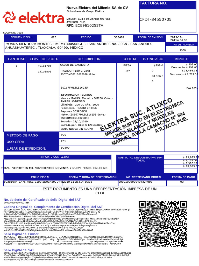 Elektra Original - 2020 | PDF