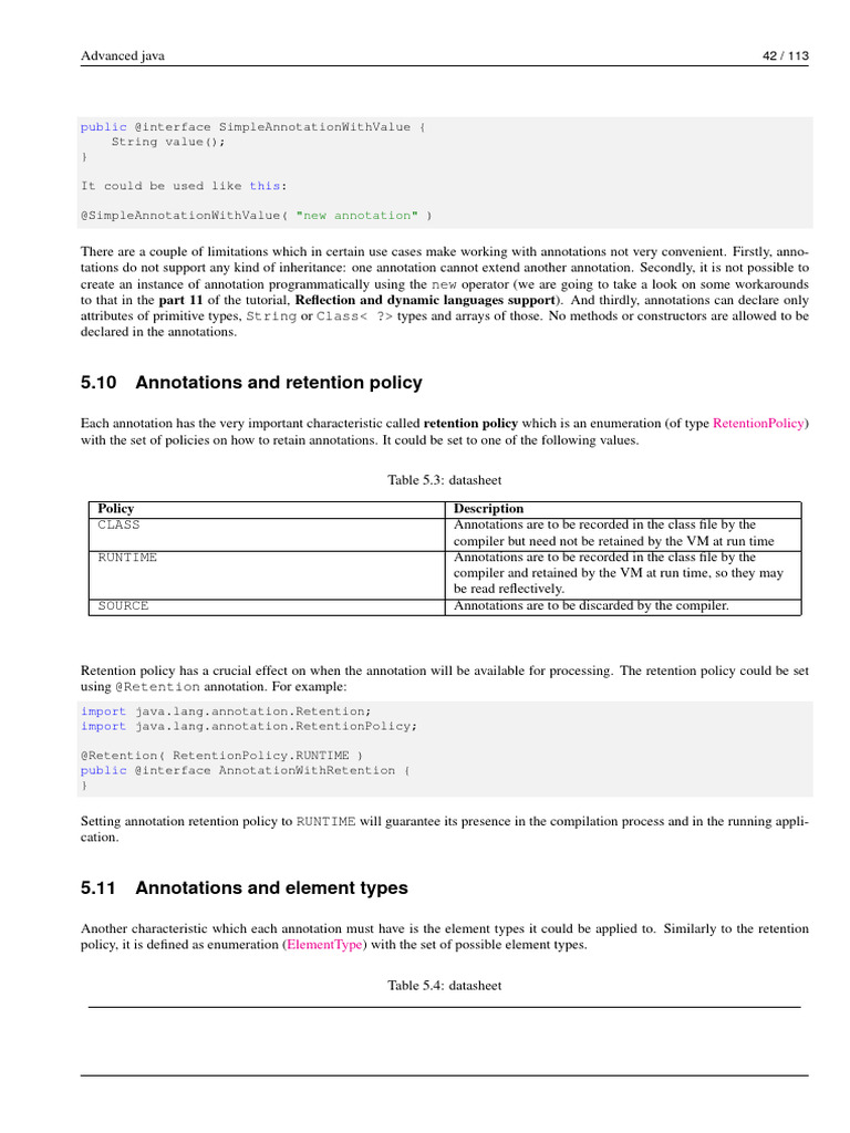 Advanced Java 1 Merged 55 | PDF