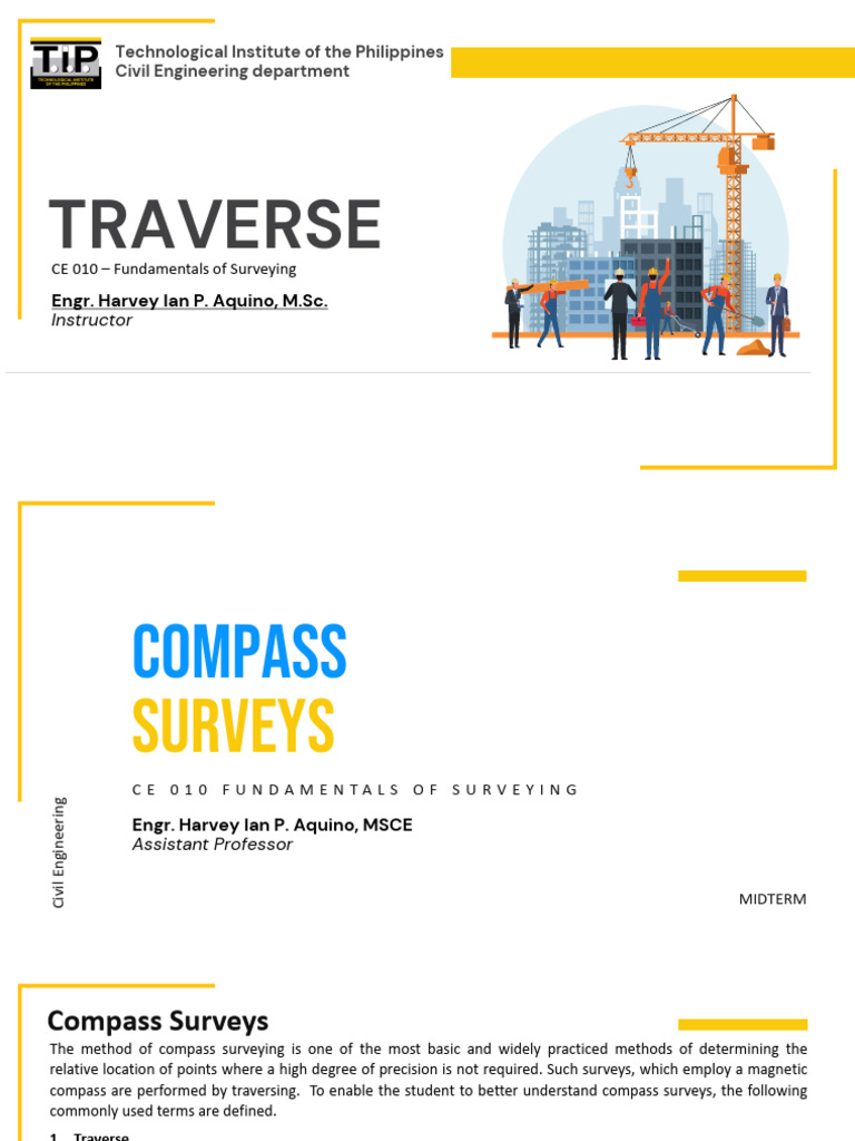 CE 010 - Traverse | PDF