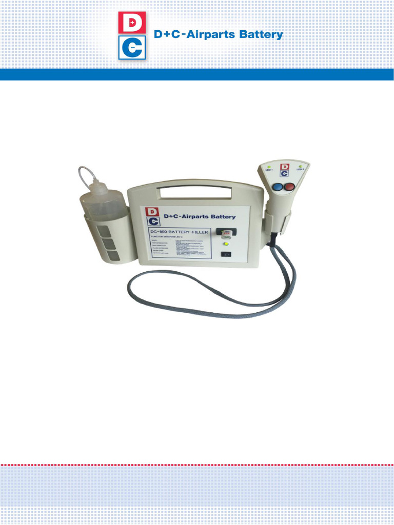 DC 800en | PDF