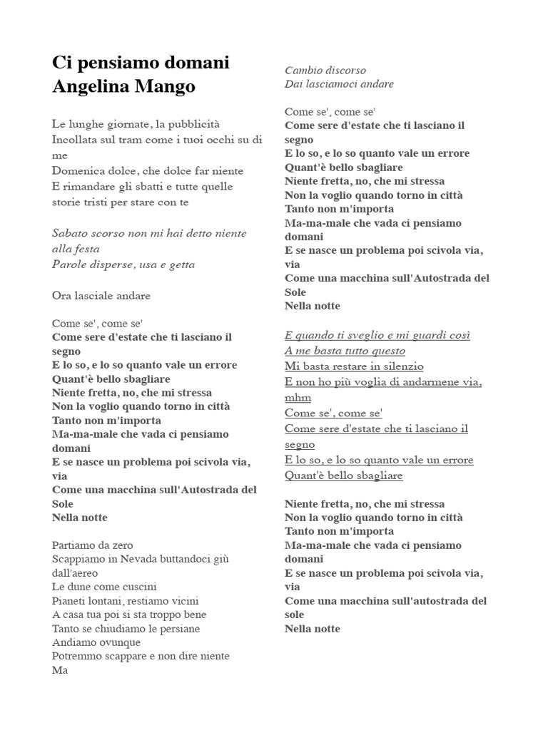 Testo | PDF