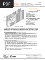 STC 55 1-Hour Fire Rated Wall Detail | PDF | Economic Sectors | Building