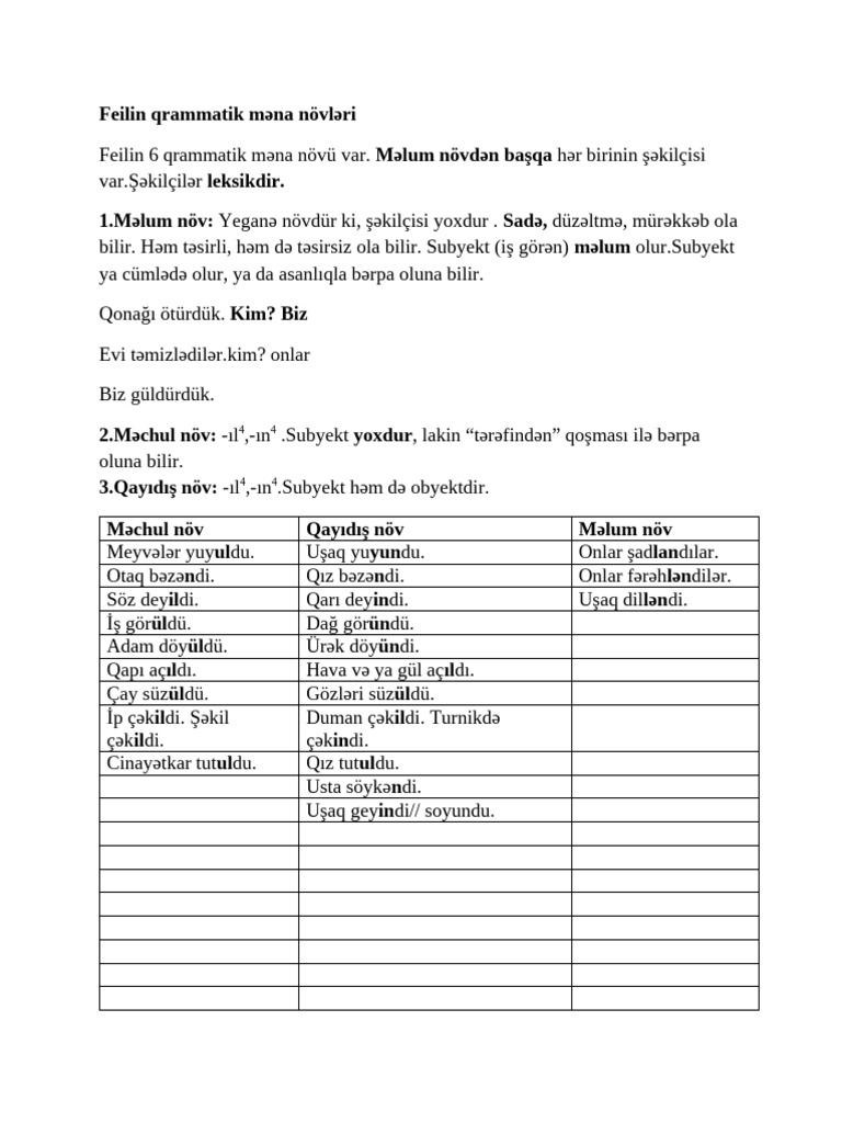 Az. Dili 1-Ci Hisse | PDF