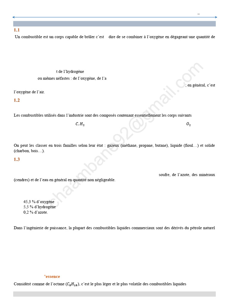 Types de combustibles et leur classification | PDF | Combustible ...
