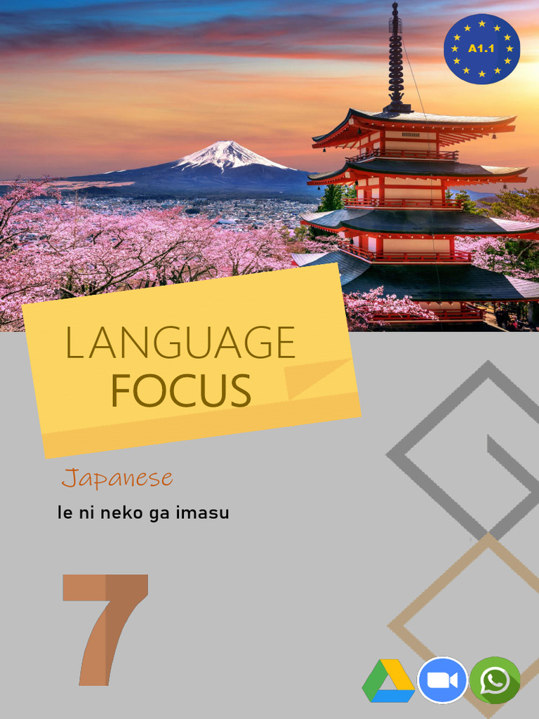 Jepang 1 Pertemuan 7 (Autosaved) | PDF