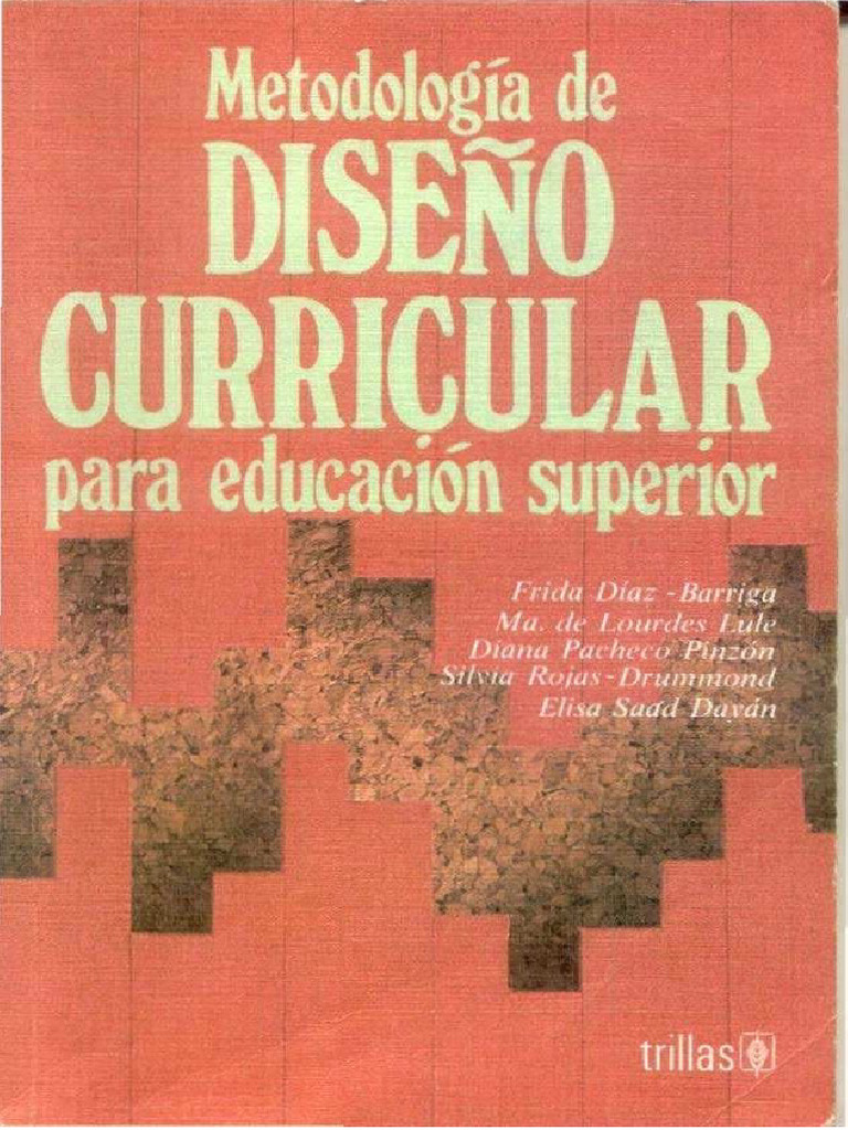 LIBRO Metodologia de Diseno Curricular | PDF LIBRO Metodologia de Diseno Curricular | PDF