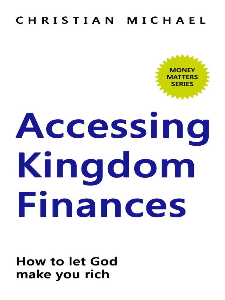 Accessing Kingdom Finances | PDF