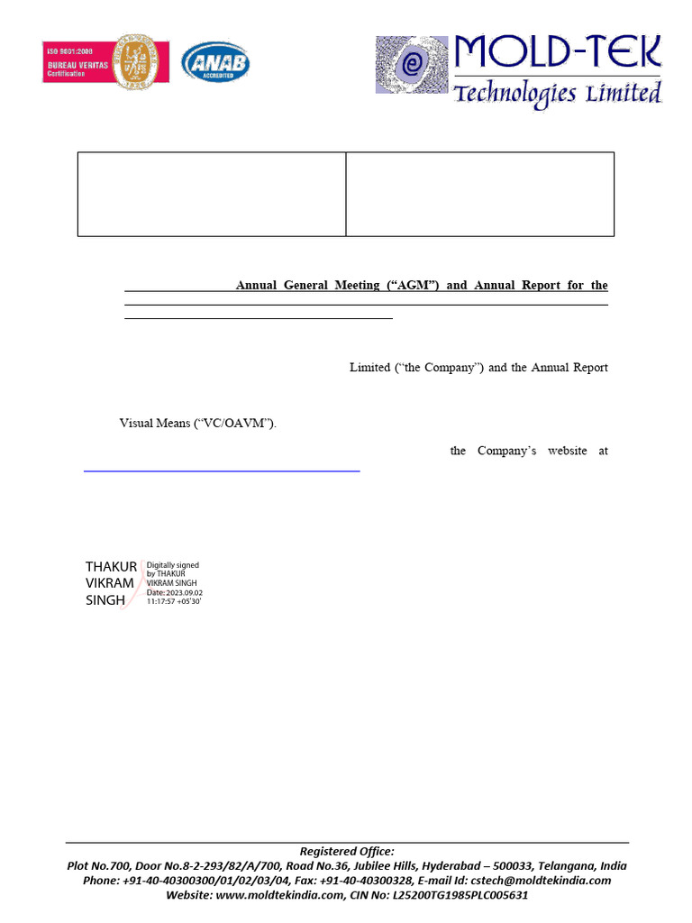 MOLD_annual_report_2023 | PDF