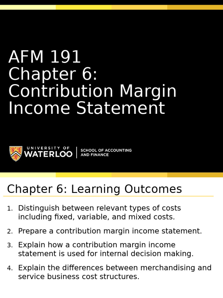 AFM 191 - Chapter 6 Slides - Student | PDF