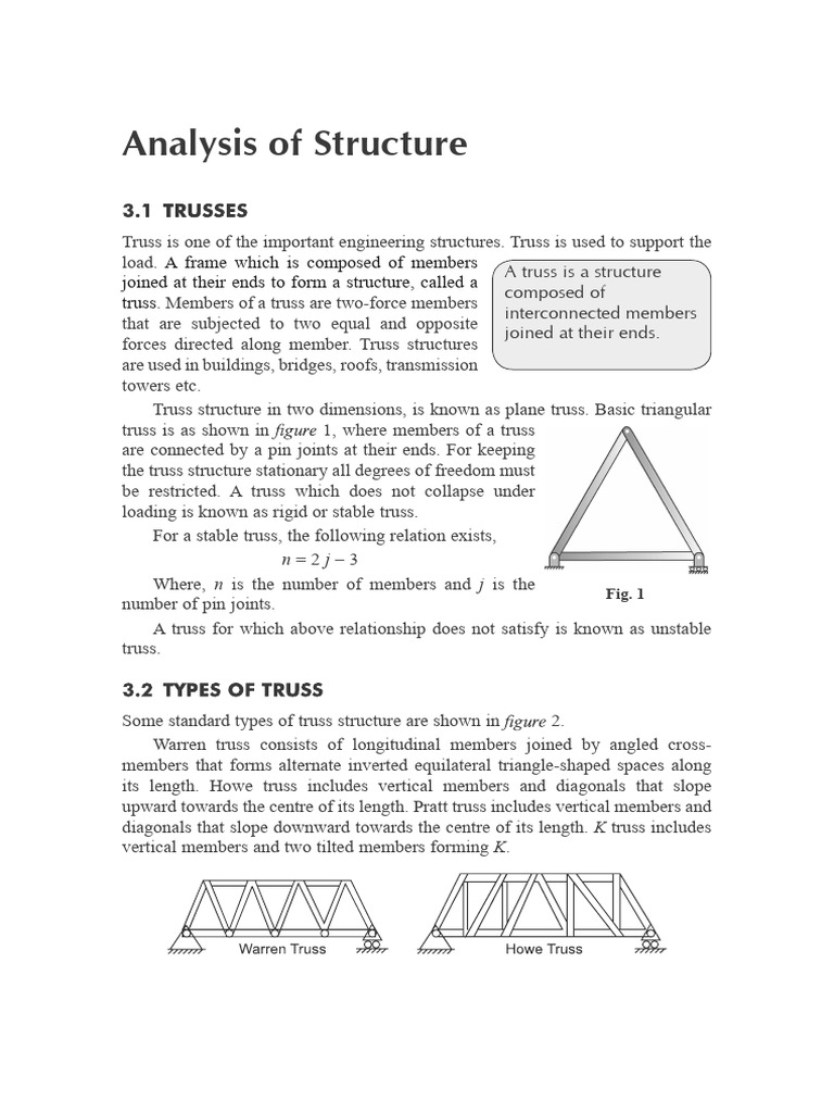 Truss & Beam | PDF