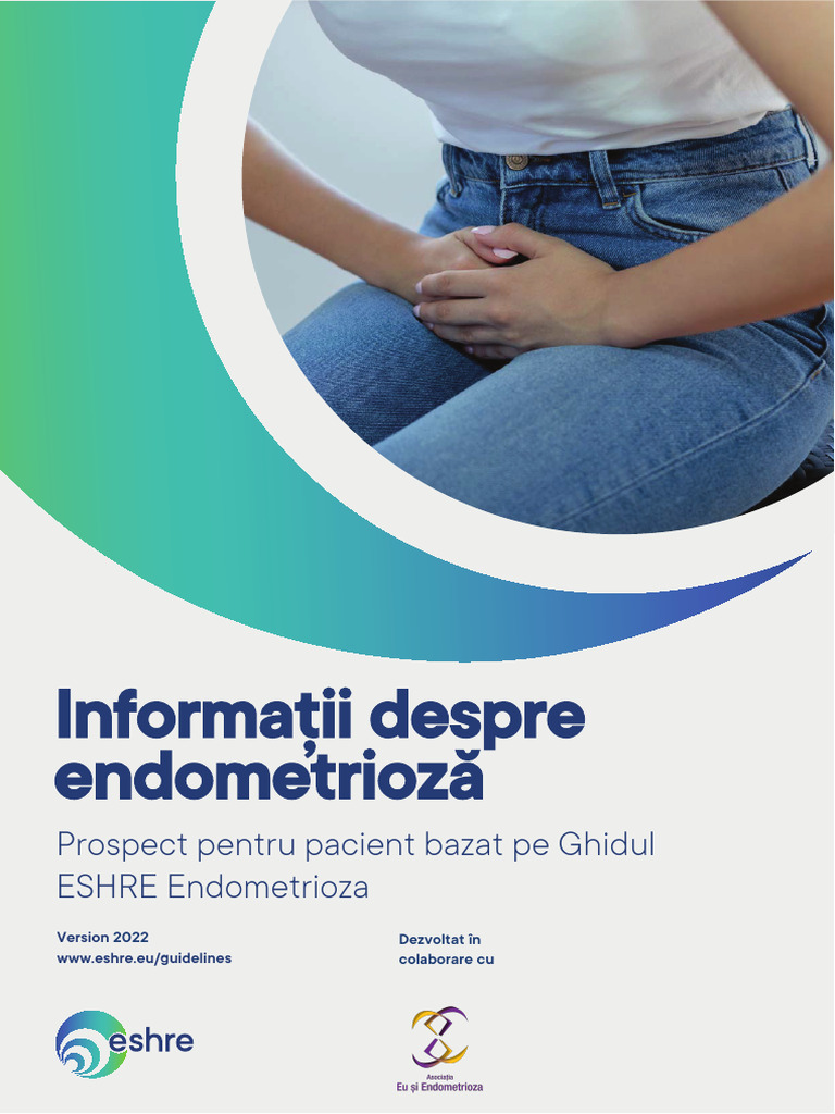 Eshre Endometriosis Patient Guideline - Romanian | PDF