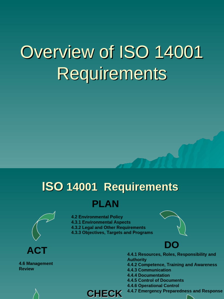 ISO 14001 | PDF