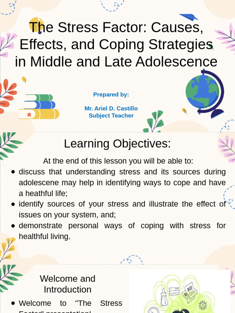 The Stress Factor Causes Effects and Coping Strategies | PDF | Stress ...