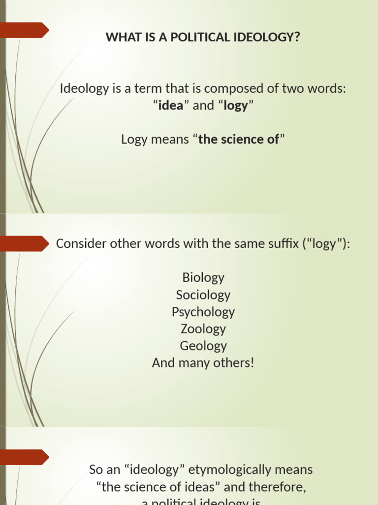 What Is Ideology | PDF