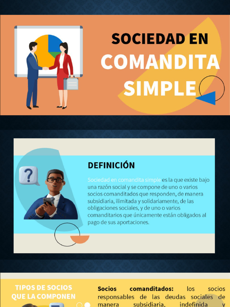 Sociedad-en-Comandita-Simple 2 | PDF | Derecho