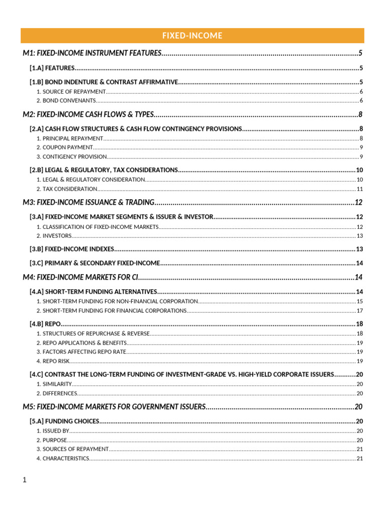Fixed Income | PDF