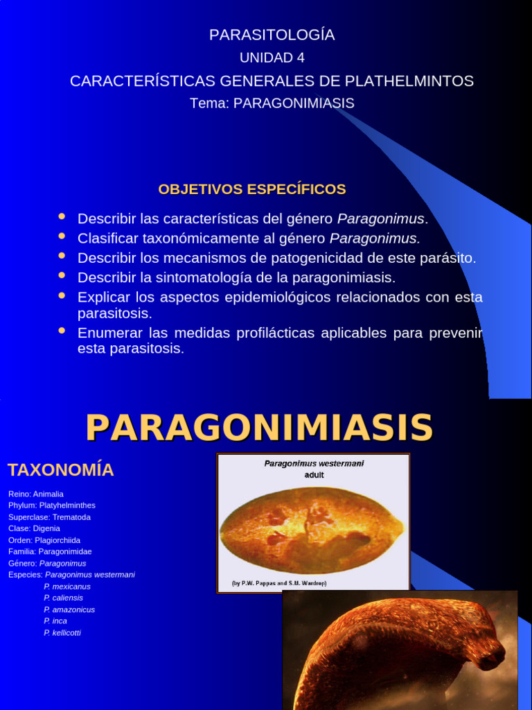 PARAGONIMIASIS | PDF