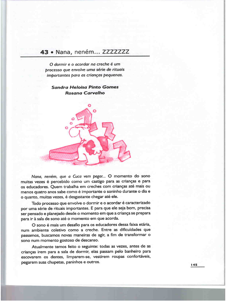 Grupo 1 NANA NENÉM... ZZZZZ | PDF