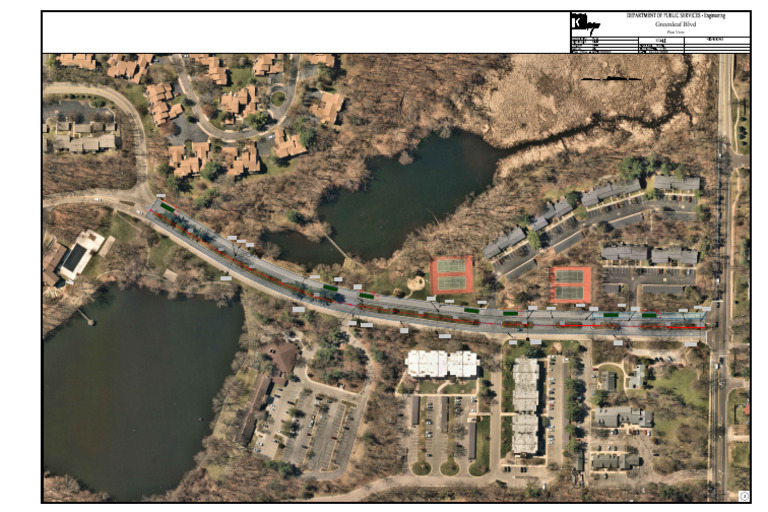 Greenleaf Blvd Plan View | PDF