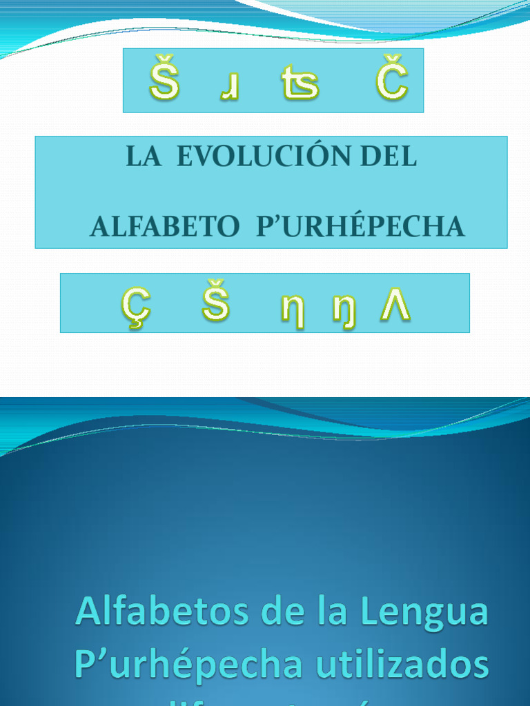 Alfabeto Purepecha | PDF