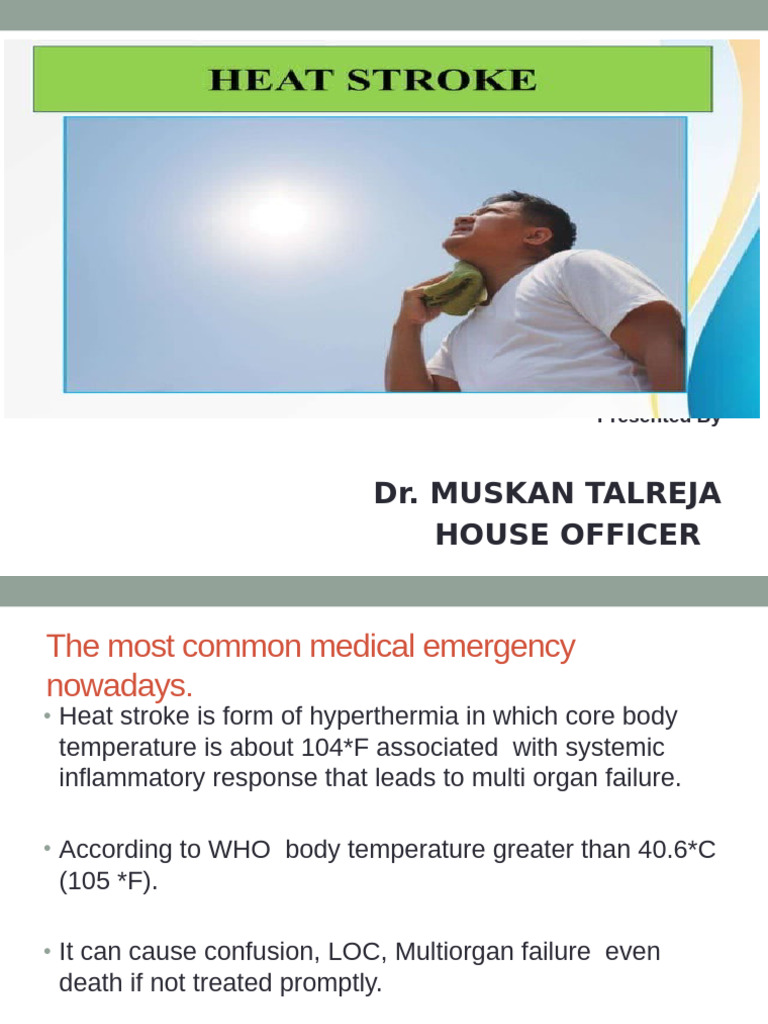 Heat Stroke | PDF
