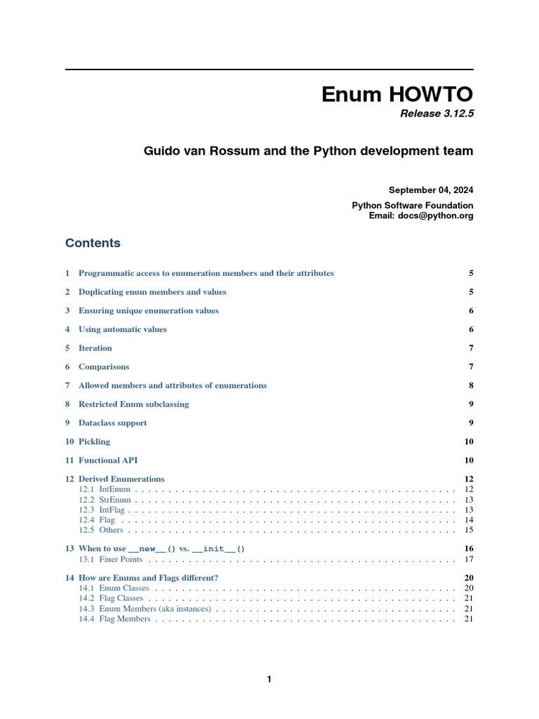 Howto Enum | PDF