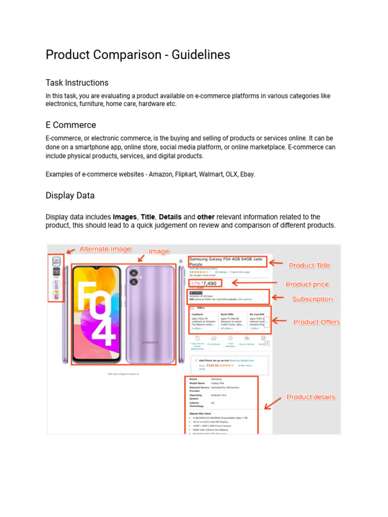 Guidelines of Product Match | PDF | Product (Business) | Business