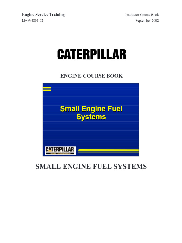 Small Engine Fuel Systems _ MANUAL | PDF