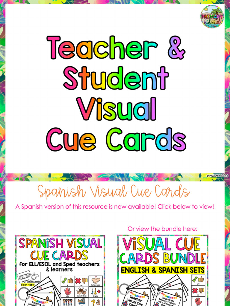 Visual Cue Cards | PDF