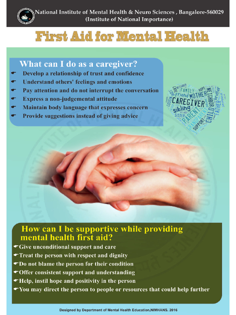 First Aid For Mental Health | PDF