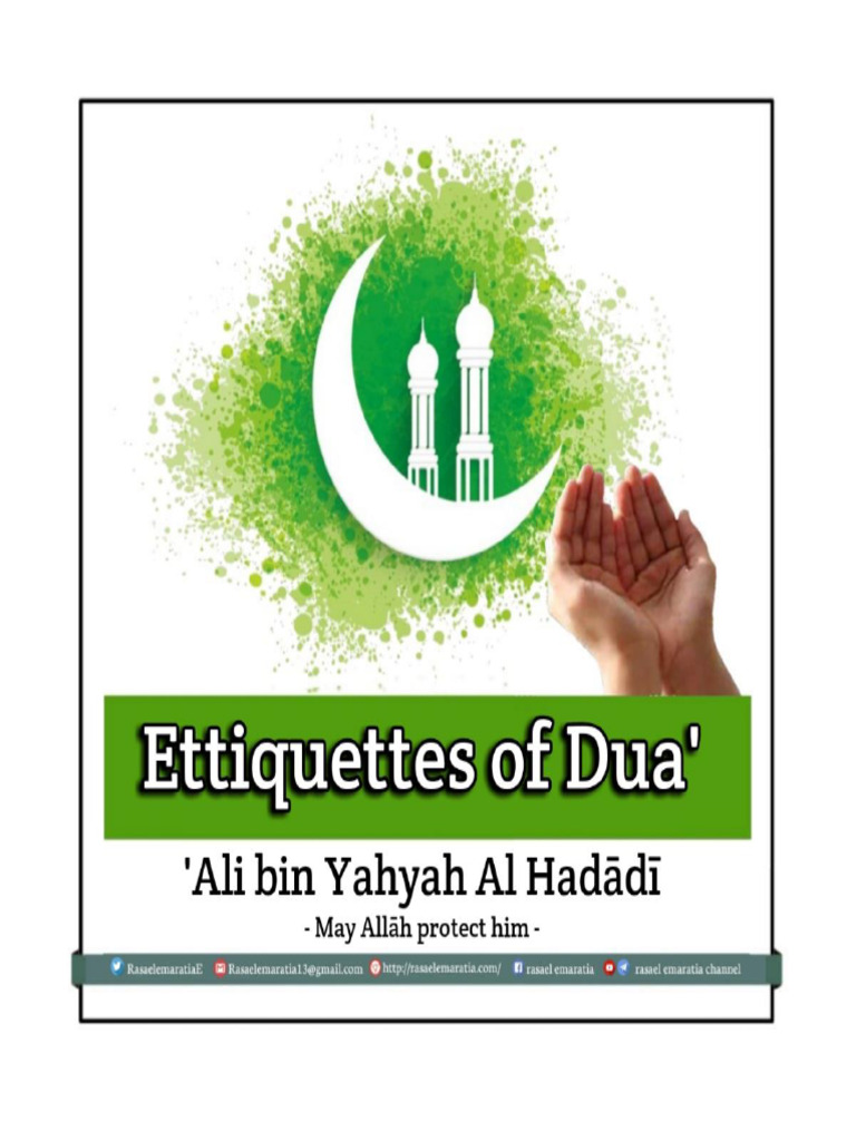 Etiquettes of Dua Sh. Ali Al Hadadi | PDF