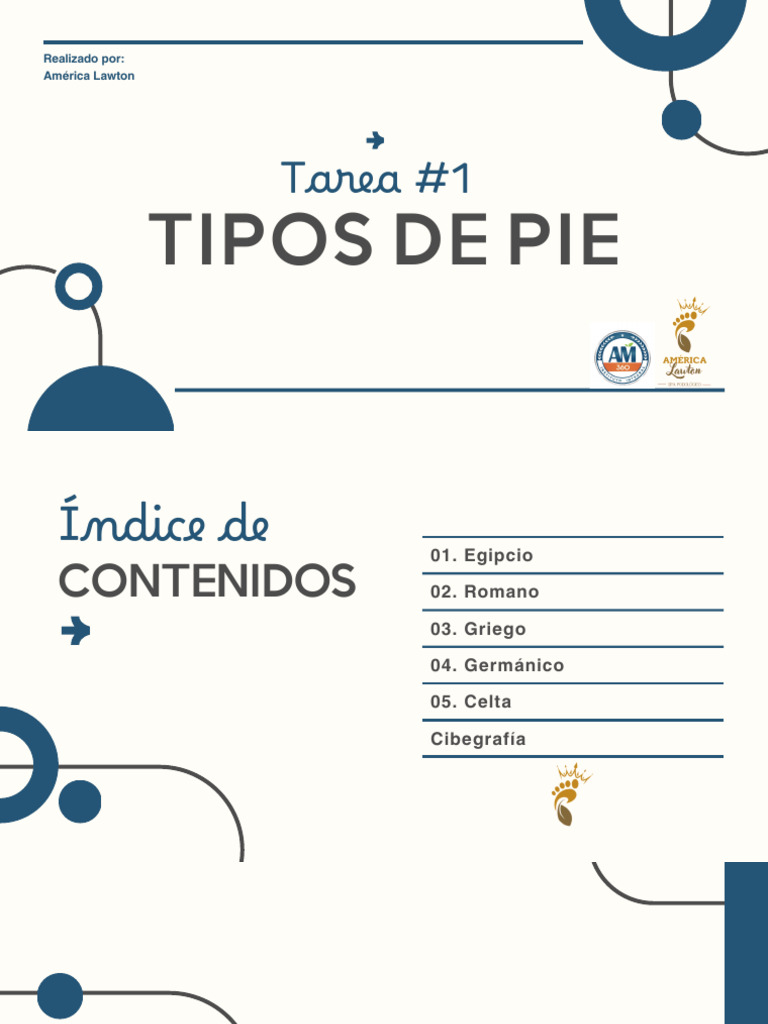 Tipos de Pie | PDF