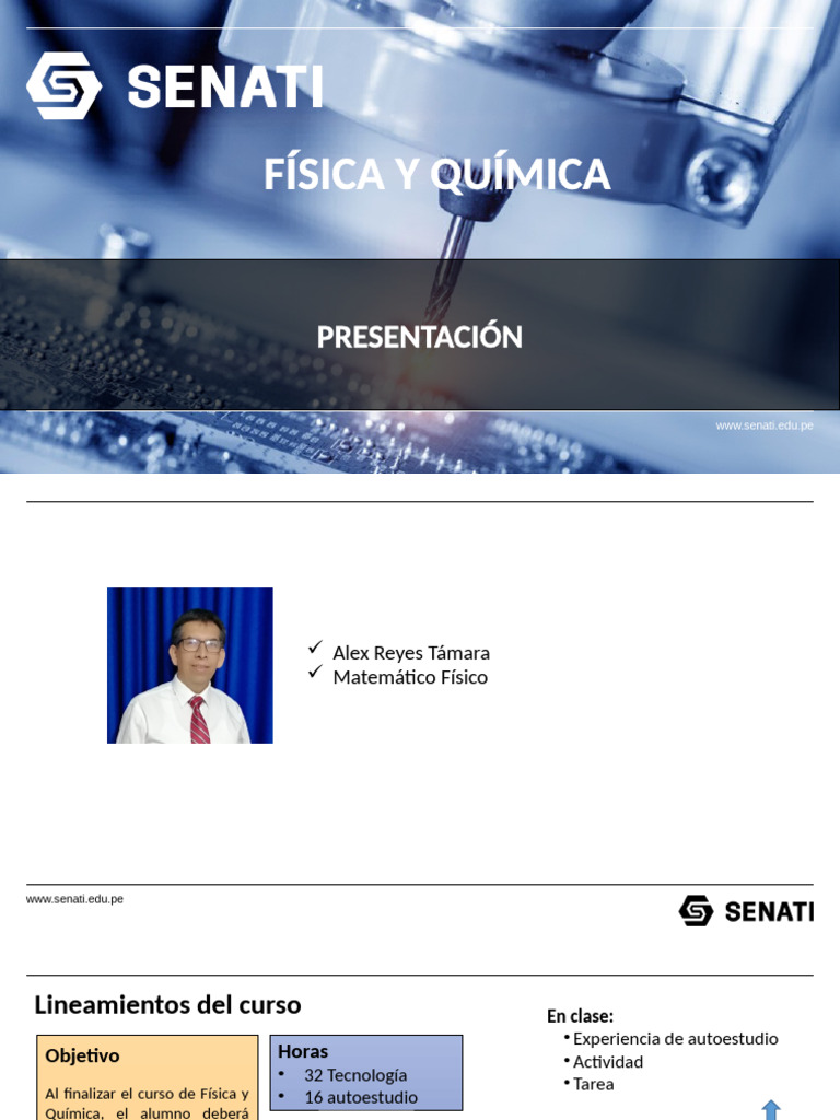 FyQ Sesión 1 2024 Clase | PDF