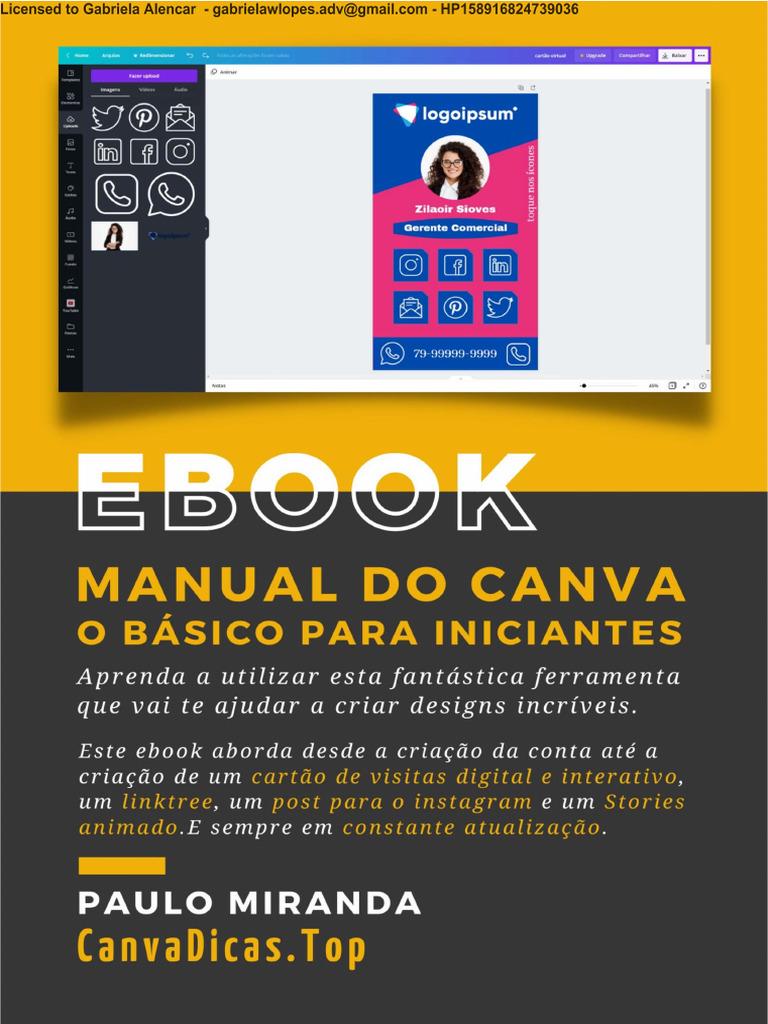 Manual Do Canva para Iniciantes | PDF