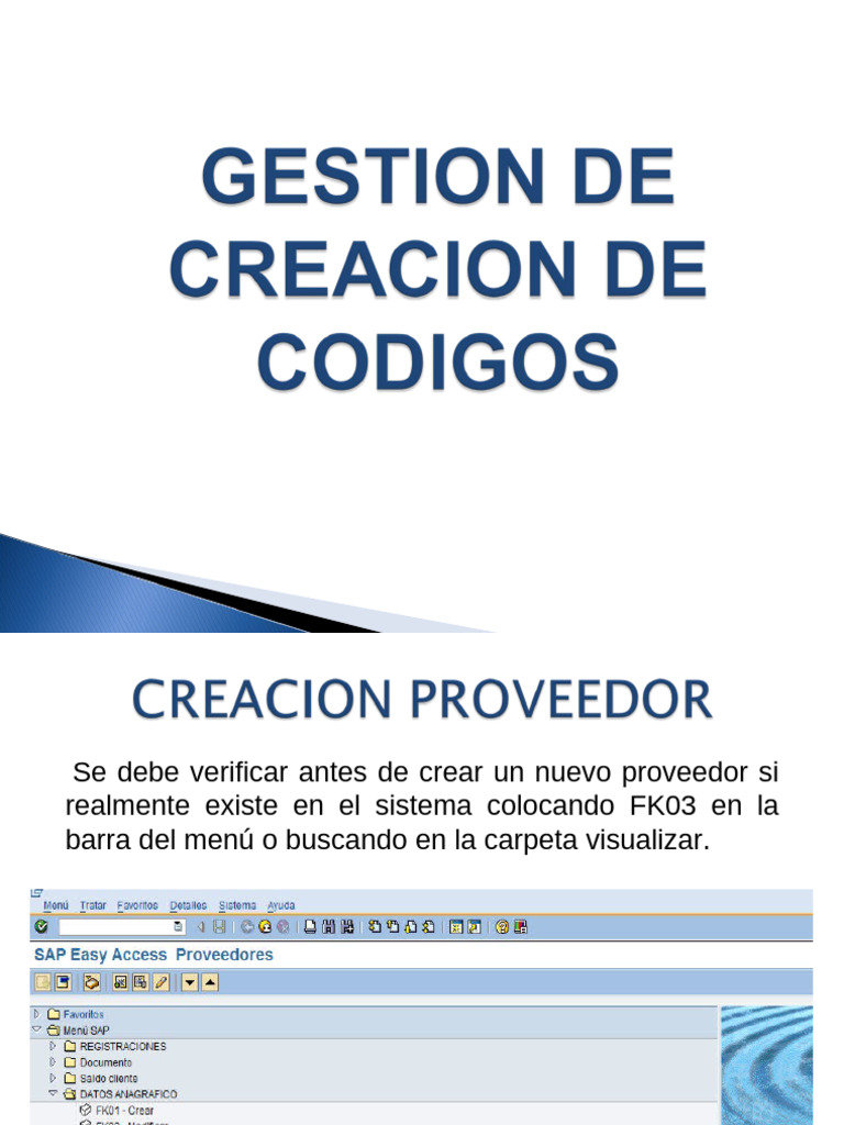 Creacion de Codigos | PDF