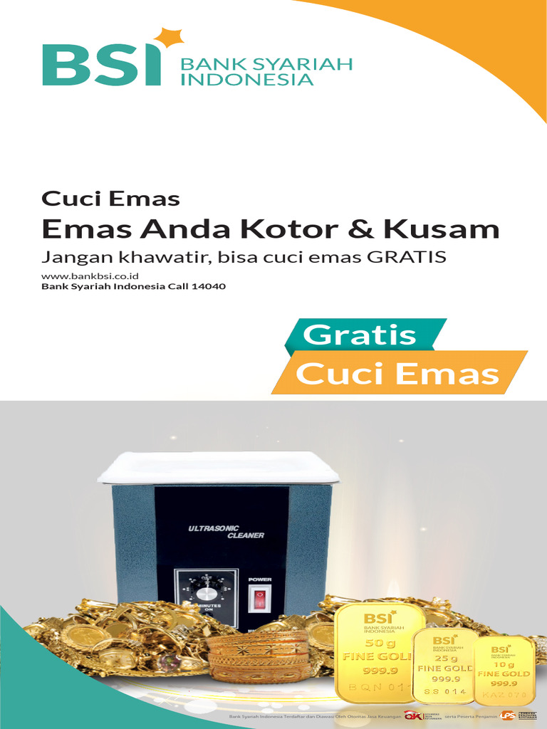 Xbanner Cuci Emas | PDF | Business | Finance & Money Management