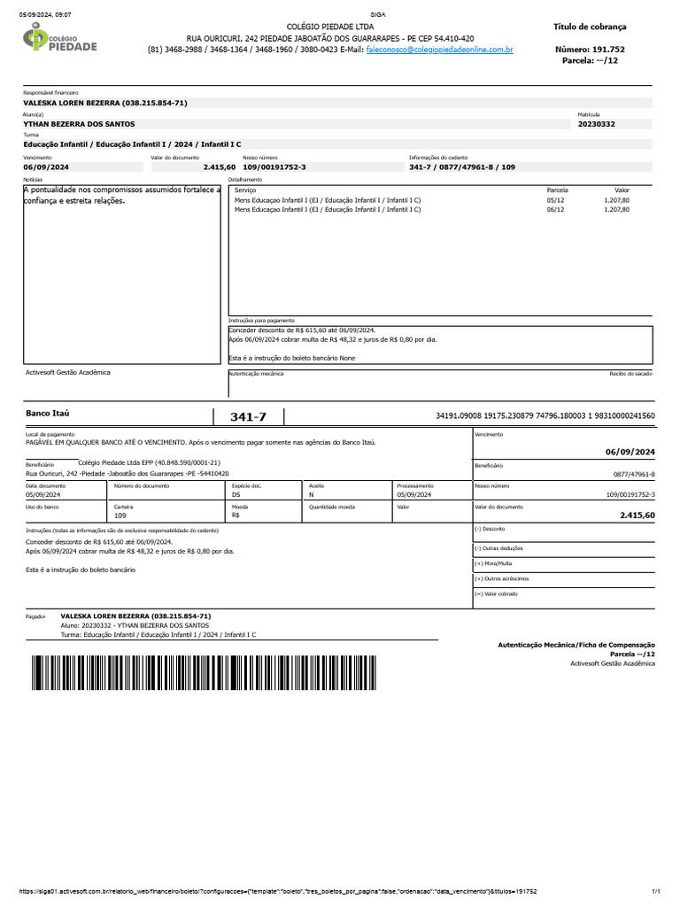 Ythan (2 Parcelas) | PDF