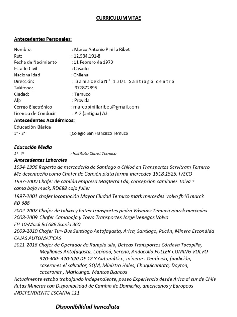 Curriculum Marco Antonio.pdf 2-1 | PDF