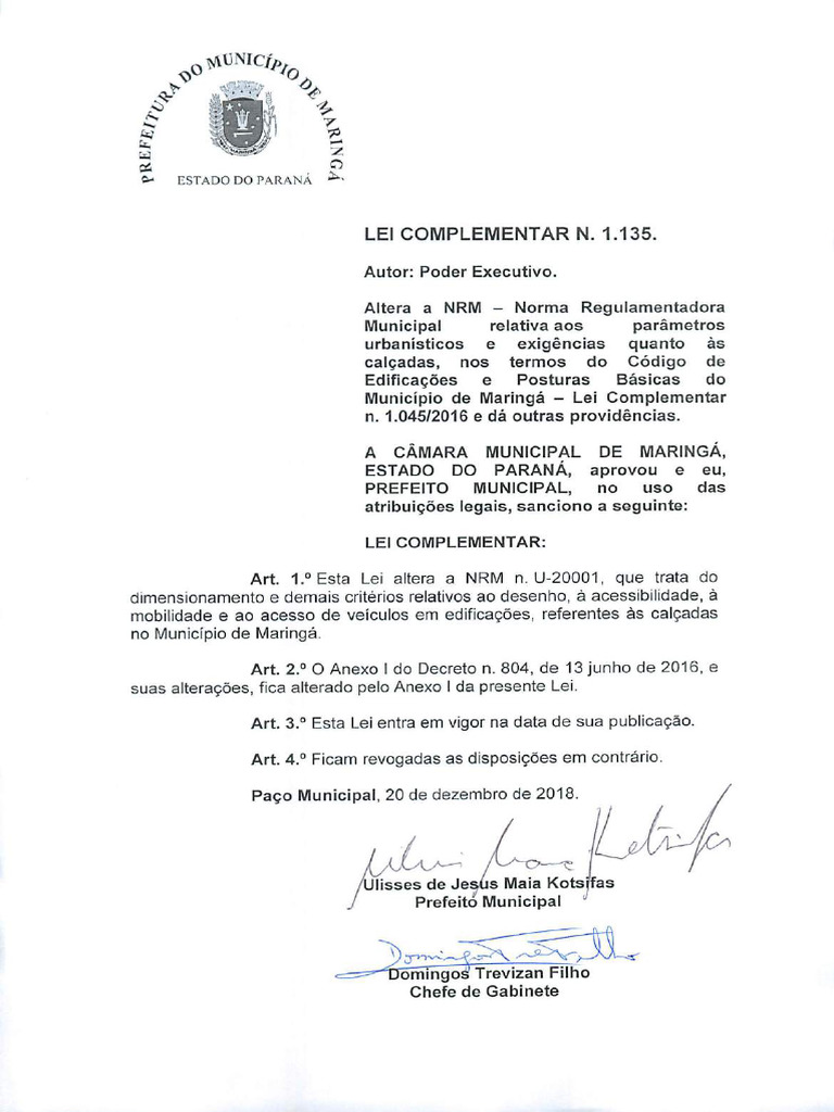 NRM Calçadas | PDF