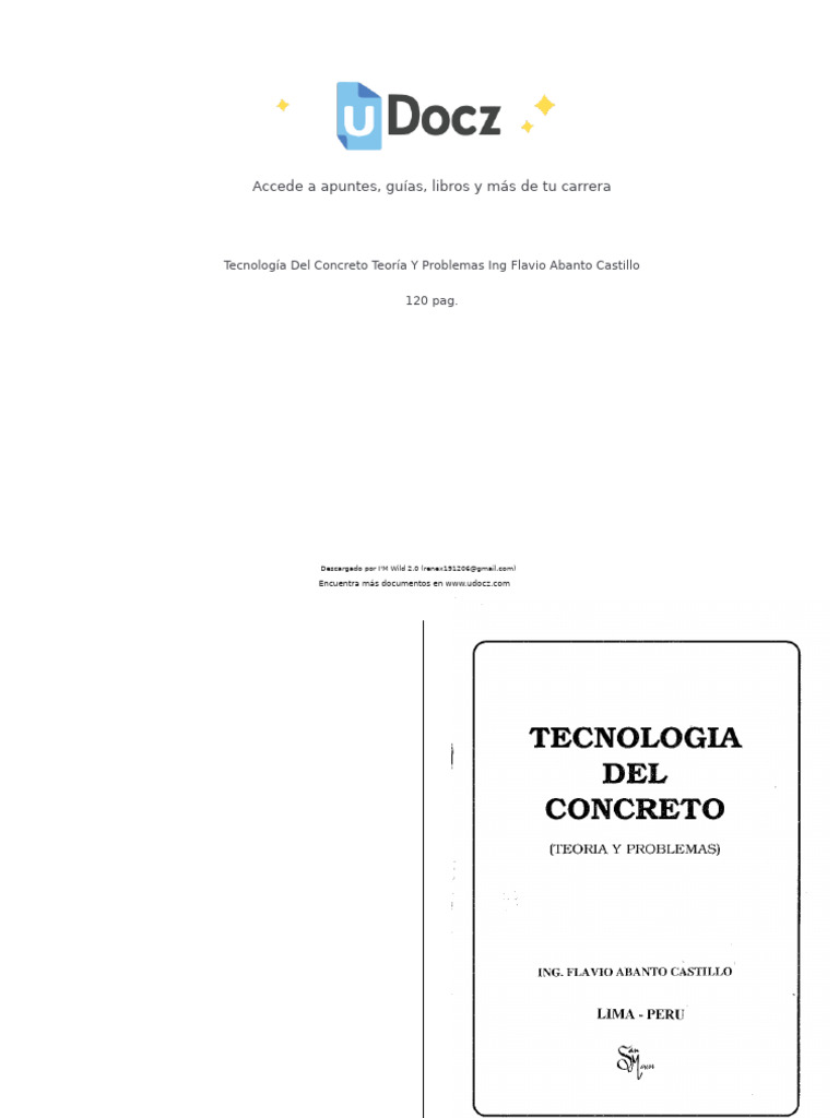 Tecnologia Del Concr 21543 Downloadable 6692963 | PDF